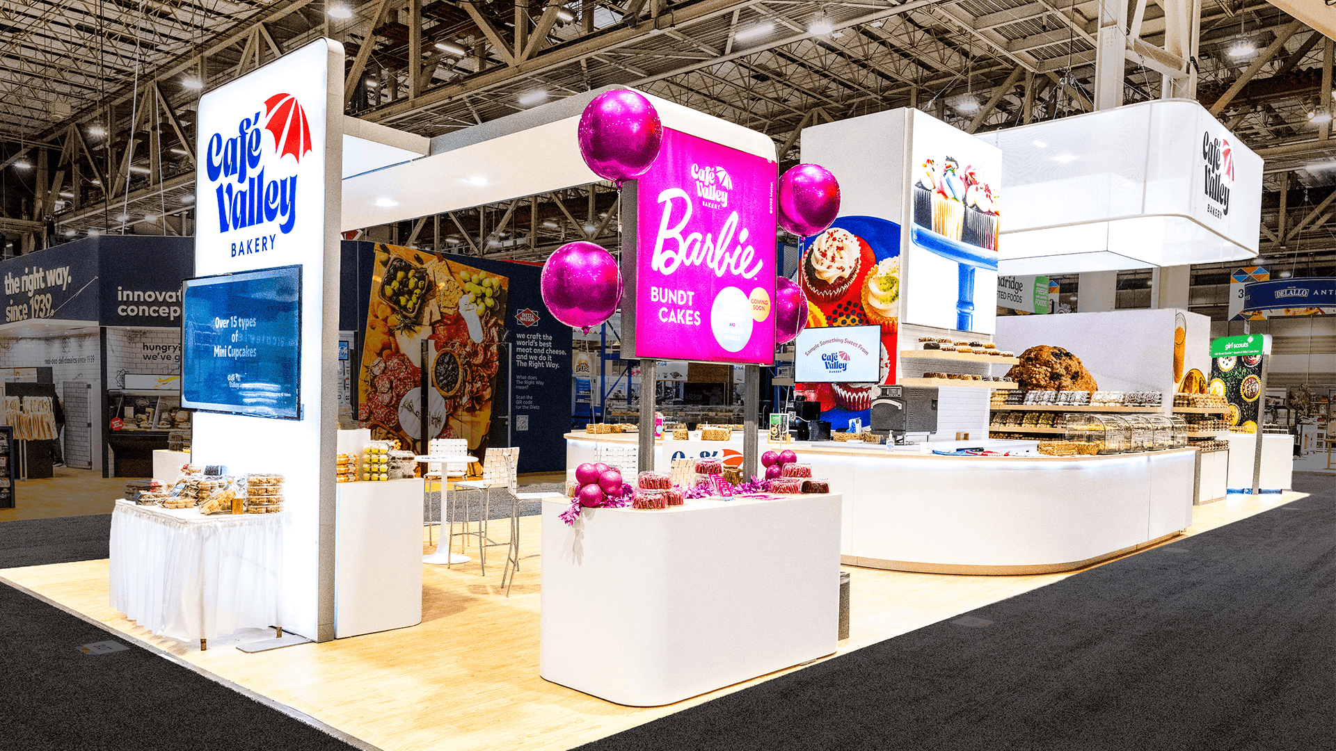 Cafe Valley Bakery: Custom Trade Show Booth by Skyline